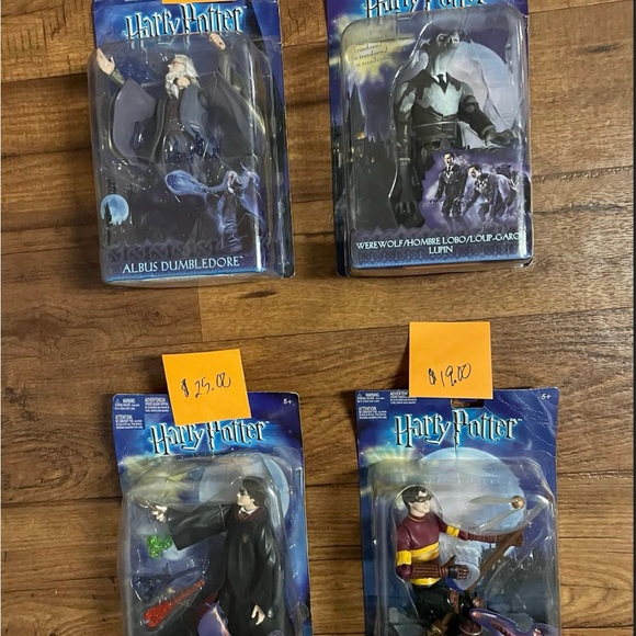 Mattel | Toys | Harry Potter 4 Figures 8 In Mattel Brand New W Box ...